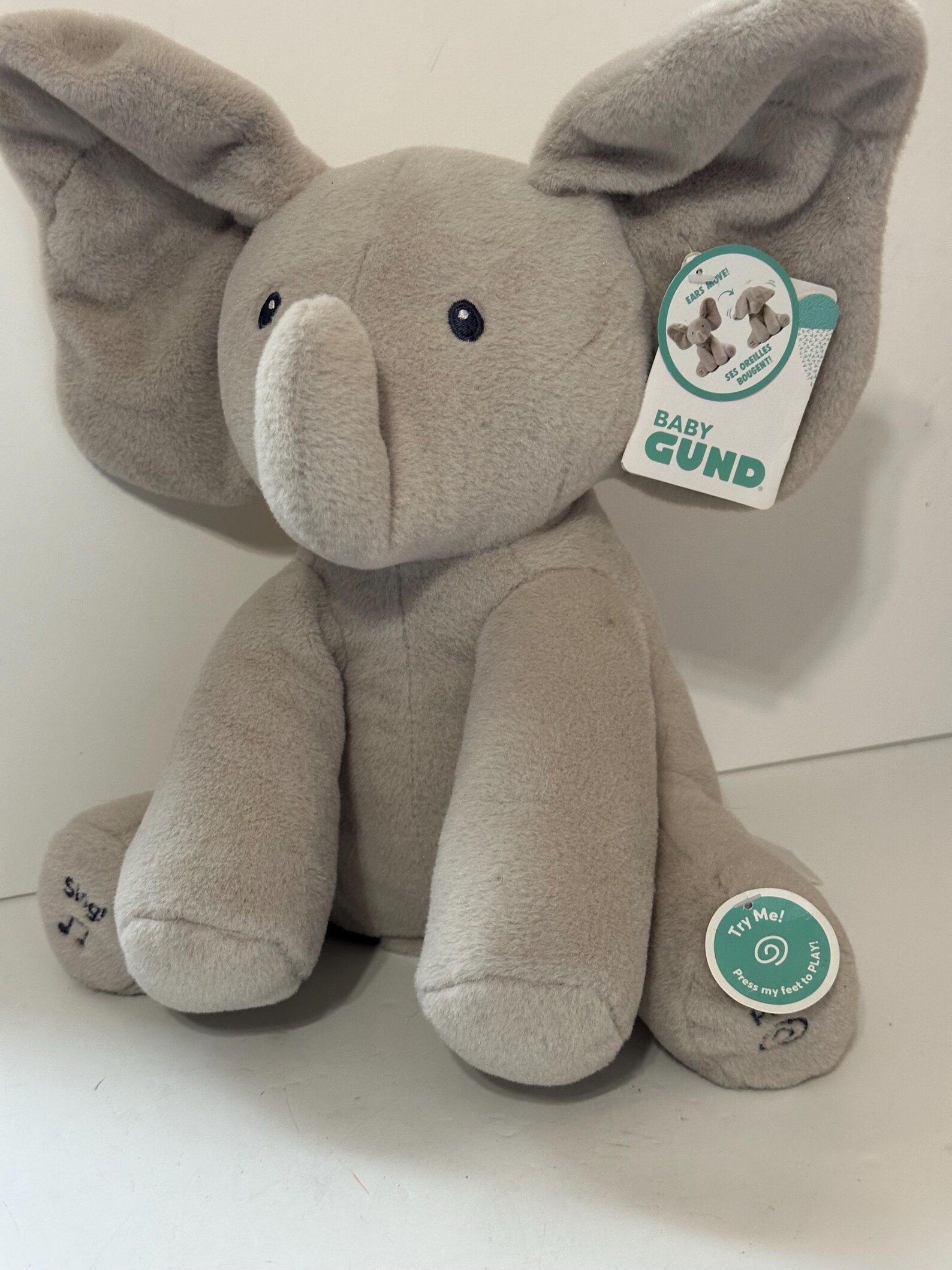 Gund Flappy the Animated Elephant 12” NWT - Etsy