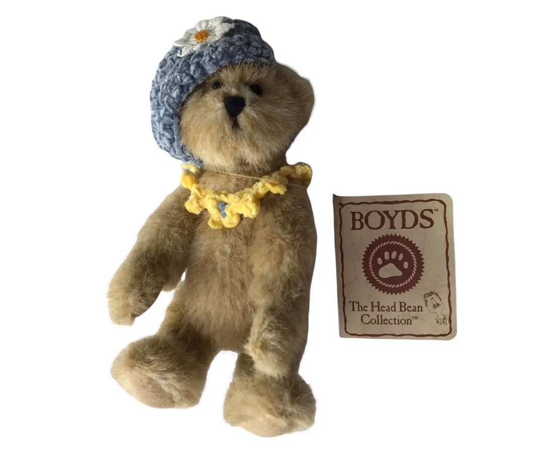 Boyd's Bears Head Bean Collection Jojo Debearvoire Small, 6" - Etsy