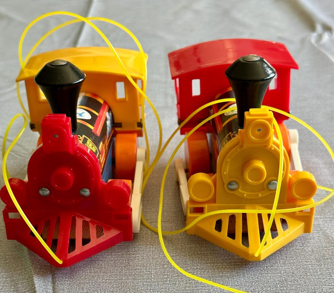 Fisher Price Toy Town 6575 Toot Toot Toy Town Parade Pull Toy 1989 - Etsy