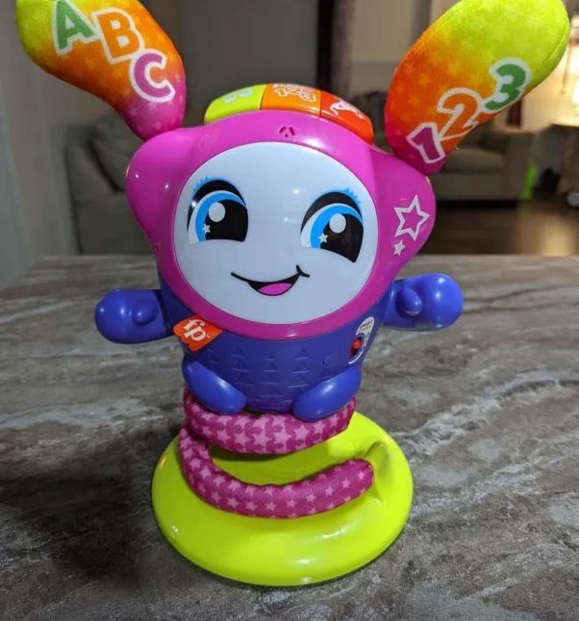 Fisherprice Toy DJ Bouncin Star With Music Lights & Bouncing Action - Etsy