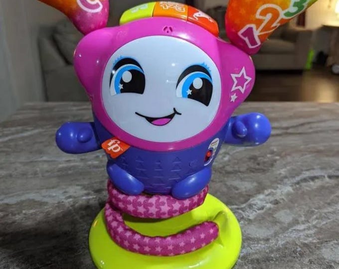 Fisherprice Toy DJ Bouncin Star With Music Lights & Bouncing Action - Etsy