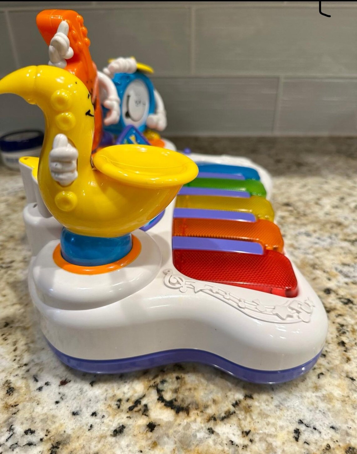 Fisher Price Little Superstar Jammin Band Light up Piano Arms Move ...