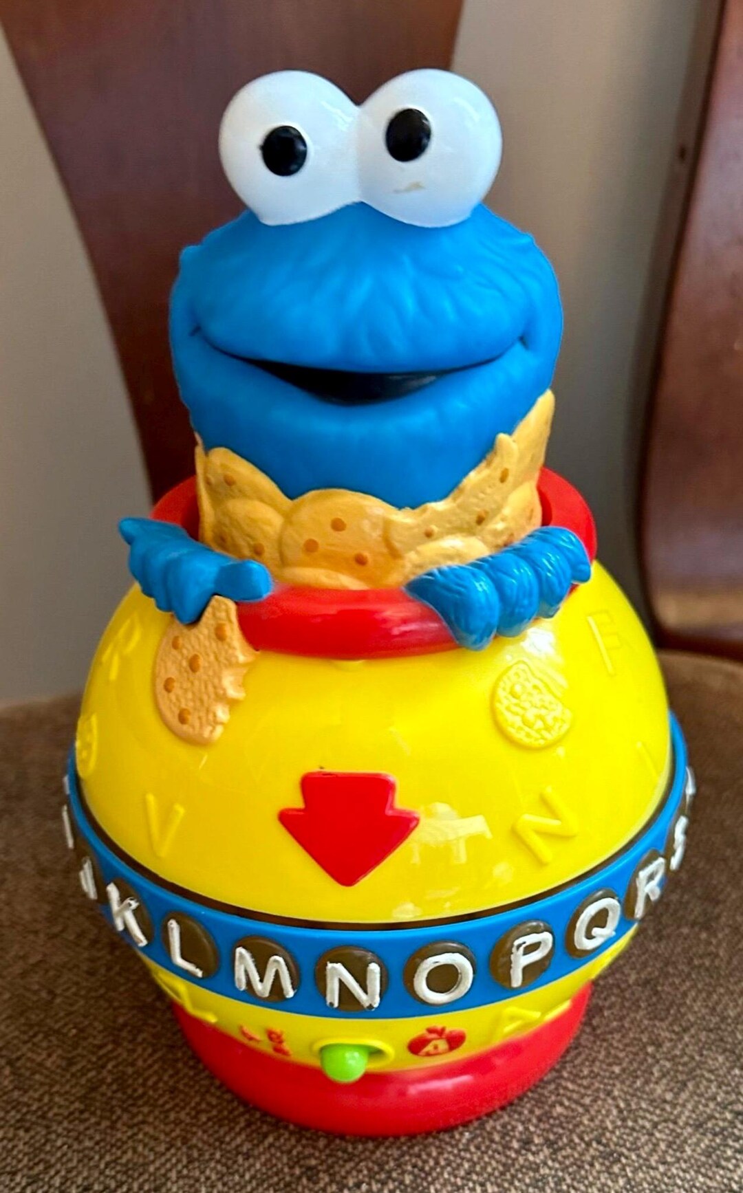 Fisher-price Cookie Monster Cookie Jar Alphabet Toy Hard to Find - Etsy