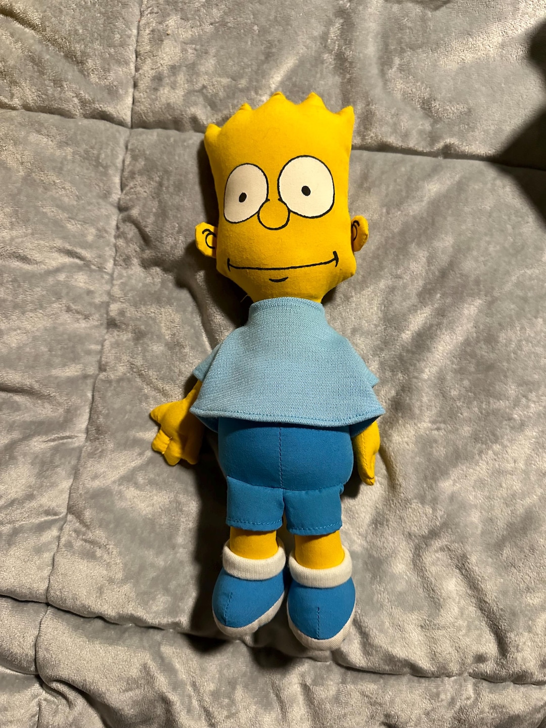 Bart Simpson 11” Plush, 1990, Aye Caramba Blue Shirt, Matt Groening. - Etsy