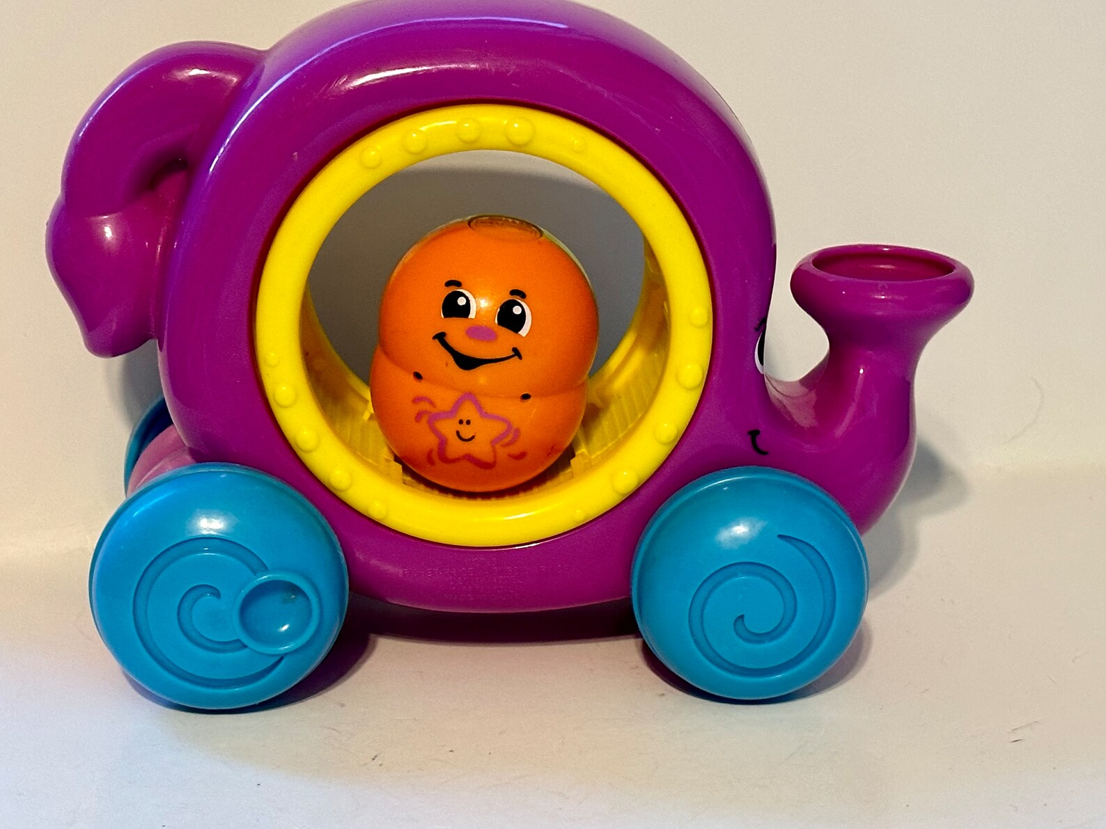 Rare Fisher Price Topzy Tumblers Whirl ’n Tumble Elephant - Etsy