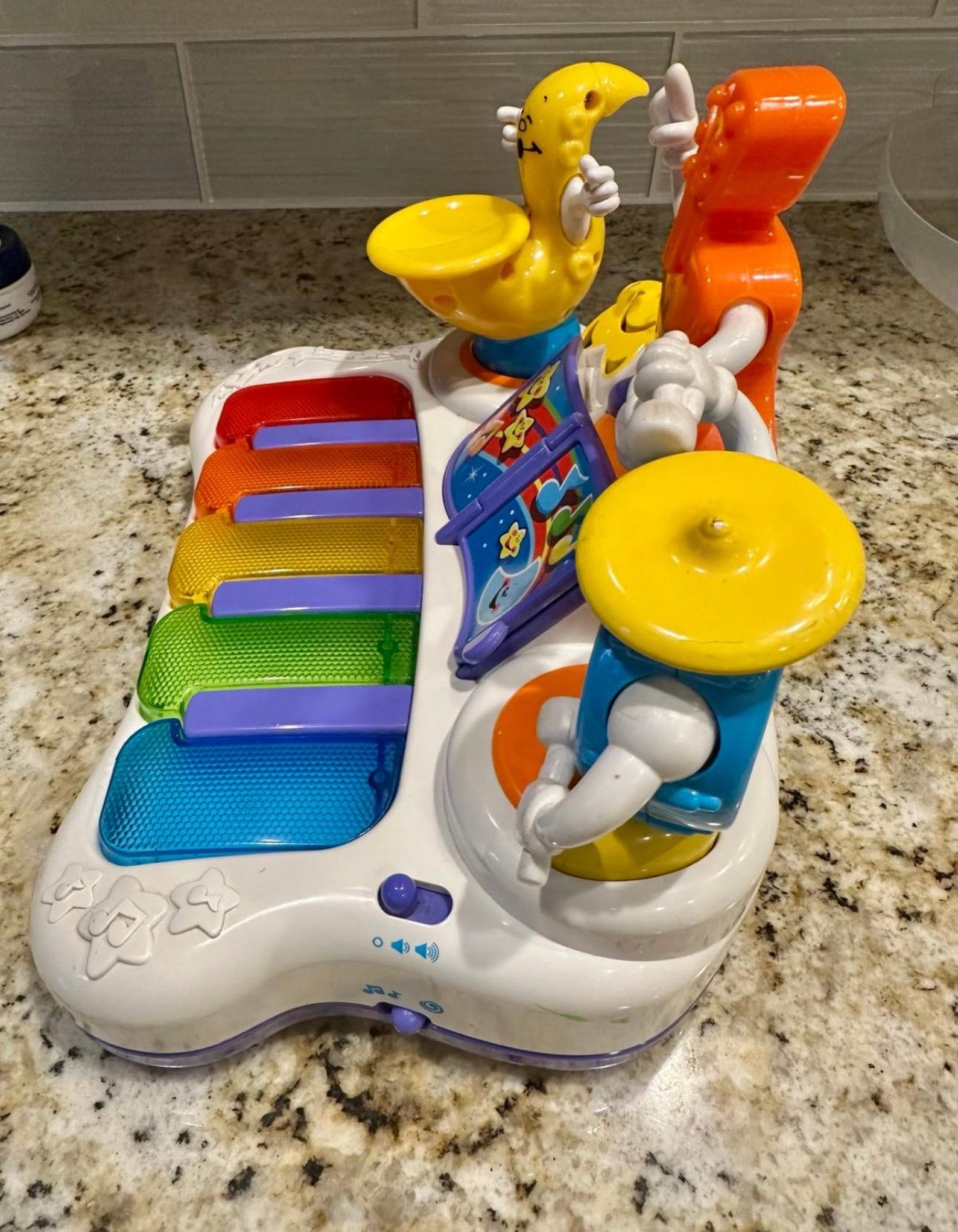 Fisher Price Little Superstar Jammin Band Light up Piano Arms Move ...