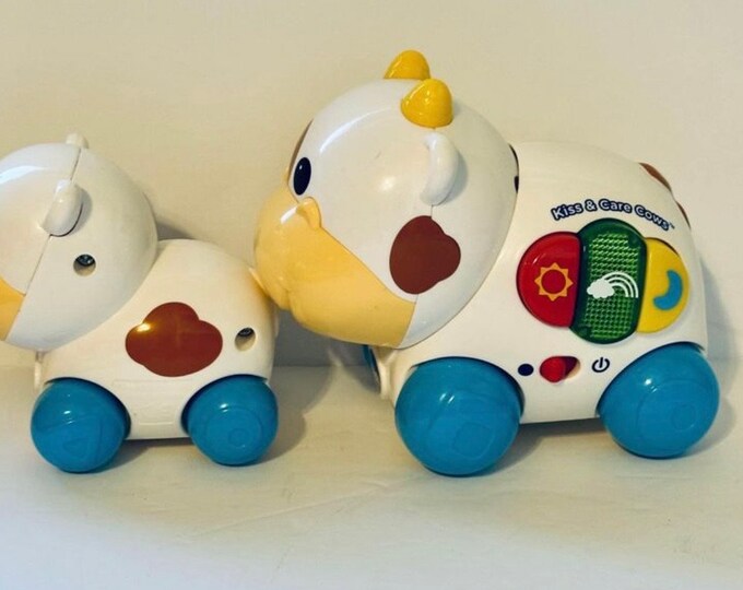 Vtech Kiss and Care Cows Teaches Feelings Pretend Play - Etsy