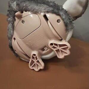 Club Petz Betsy the Bunny Gray Interactive Plush Hops Ears Move Sounds ...