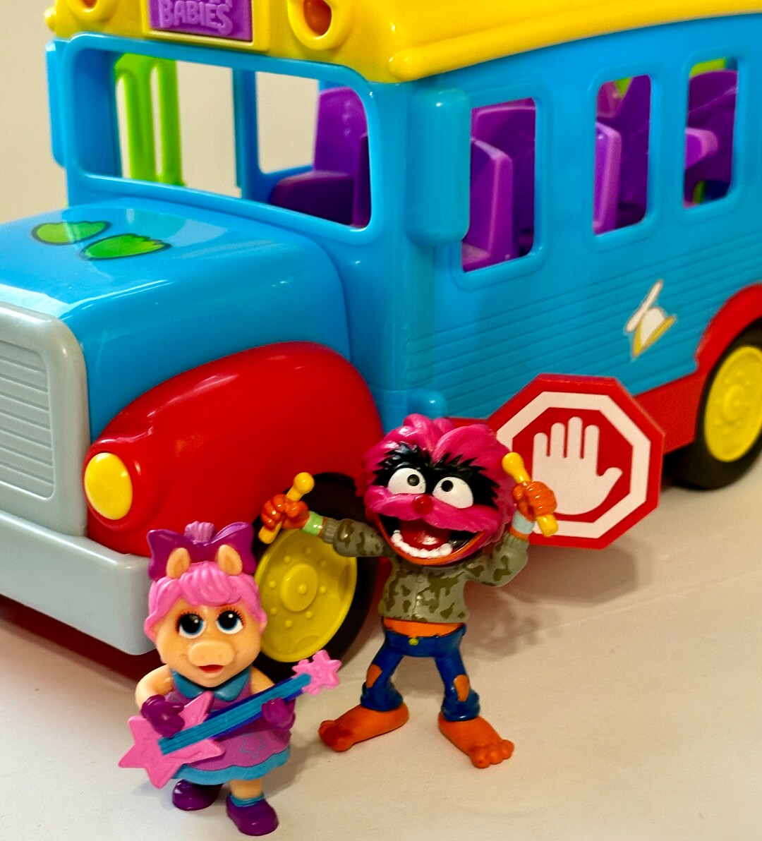 Muppet Babies Friendship School Bus With 4 Figures DISNEY JR. - Etsy
