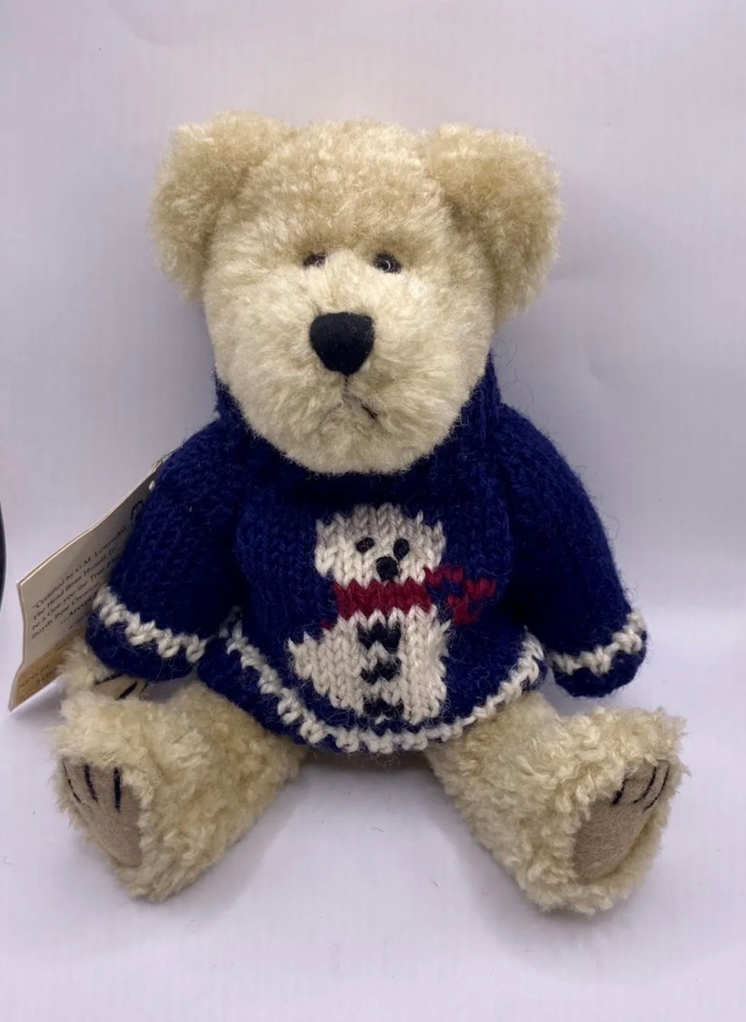 Boyds Bears Freezy Frostman Vintage 8 Bear - Etsy