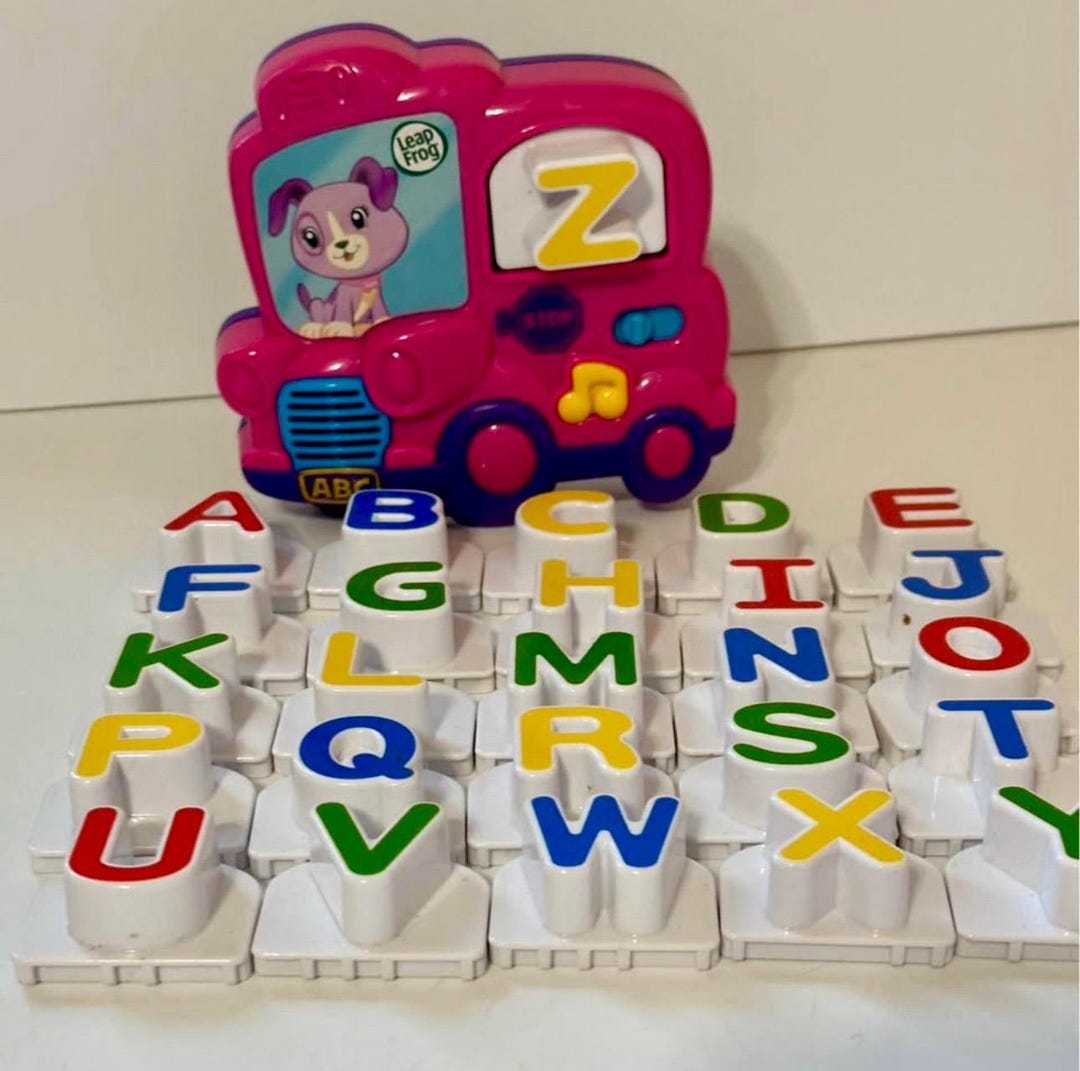 Leap Frog Pink FRIDGE PHONICS Magnetic Alphabet Set Electronic ...