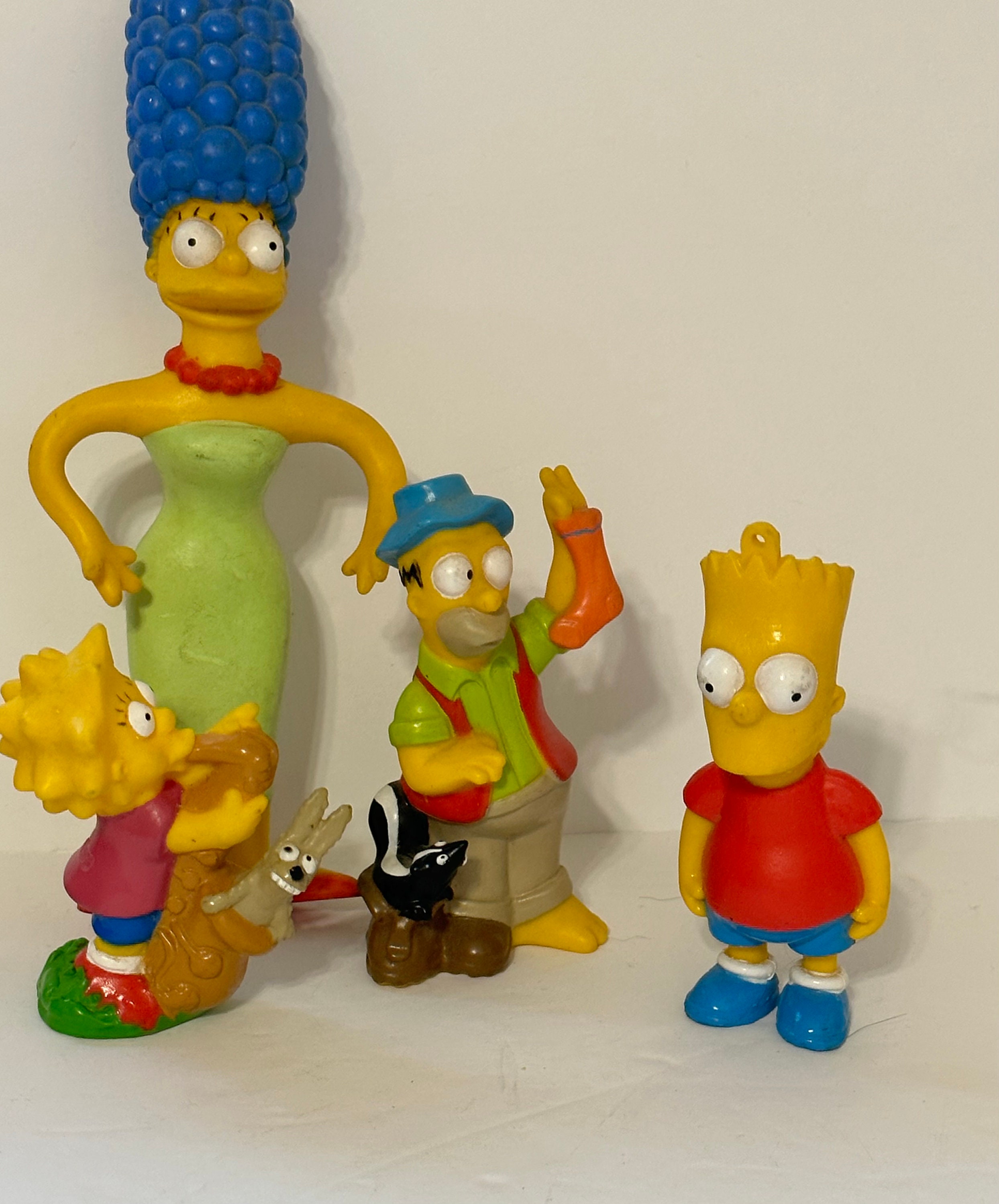 Vintage the Simpsons PVC Figures Set - Etsy