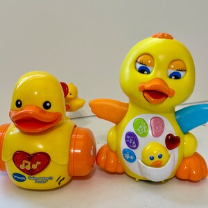 The Swim and Teach Ducks From Vtech and Huiele Dancing Walking Ducks - Etsy