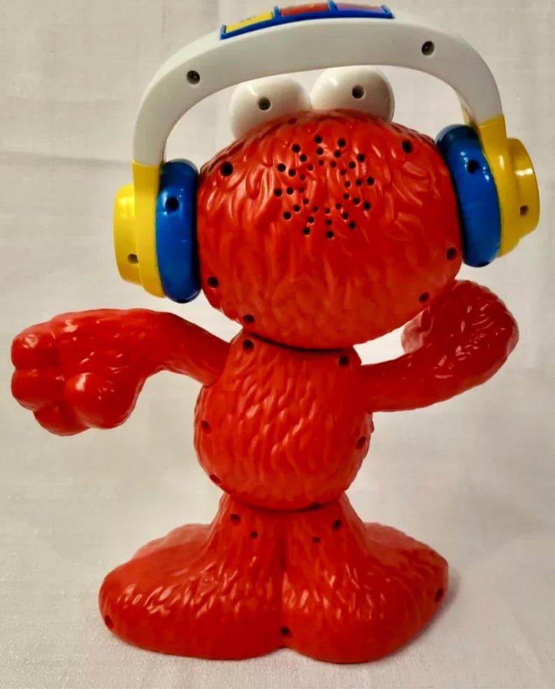 Playskool Sesame Street Let’s Dance Elmo 12” Tall Sings & Dances ...