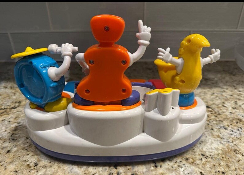 Fisher Price Little Superstar Jammin Band Light up Piano Arms Move ...
