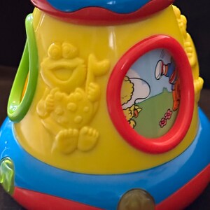 Sesame Street Musical Spinning Toy With Lights - Etsy
