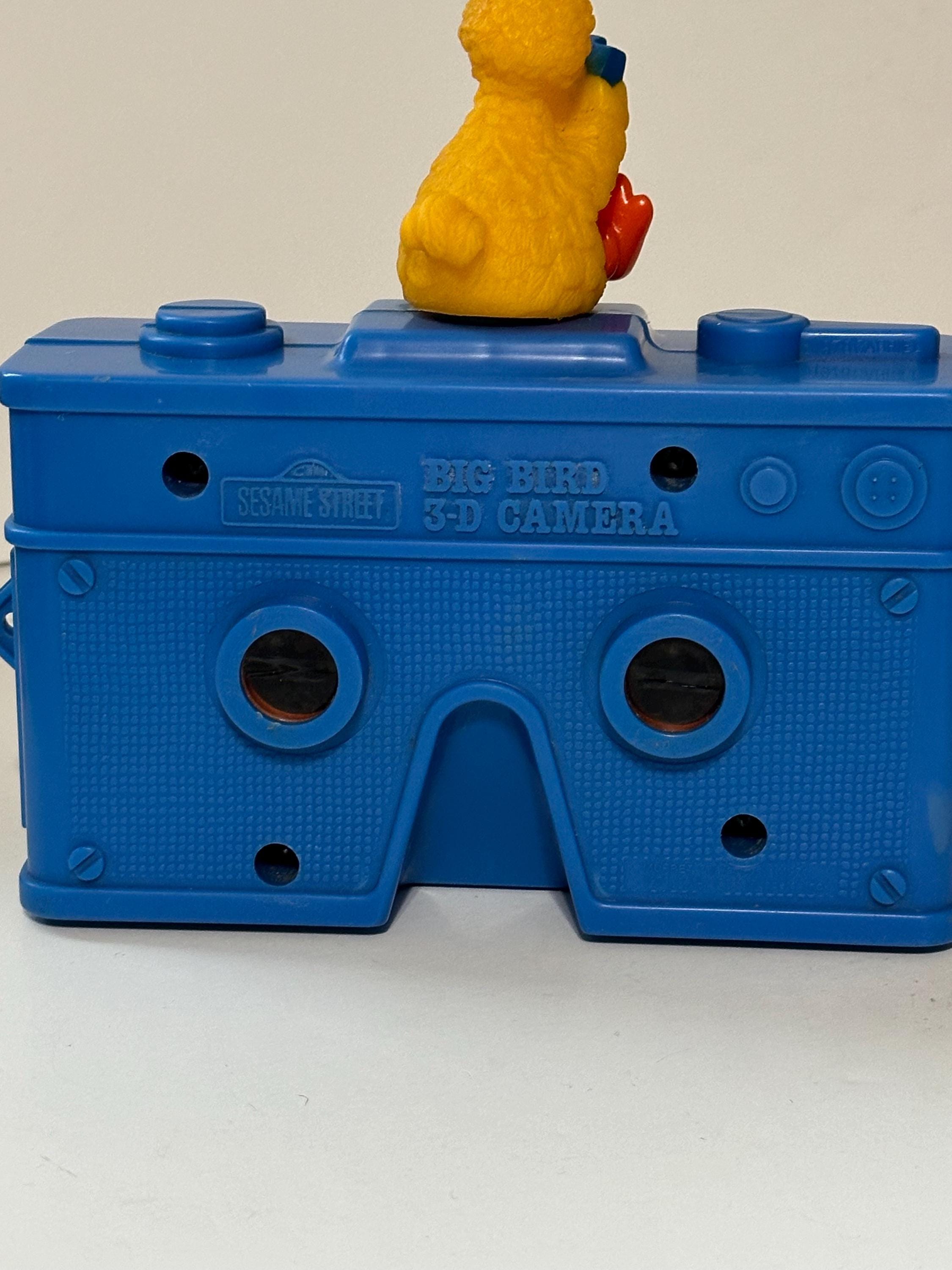Rare Vintage Sesame Street Big Bird 3-D Alphabet Camera - Etsy