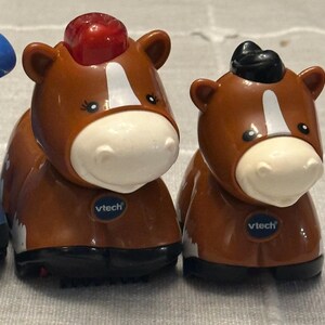Vtech Go Go Farm Animals Rooster Donkey Turtle Horse and Foal - Etsy