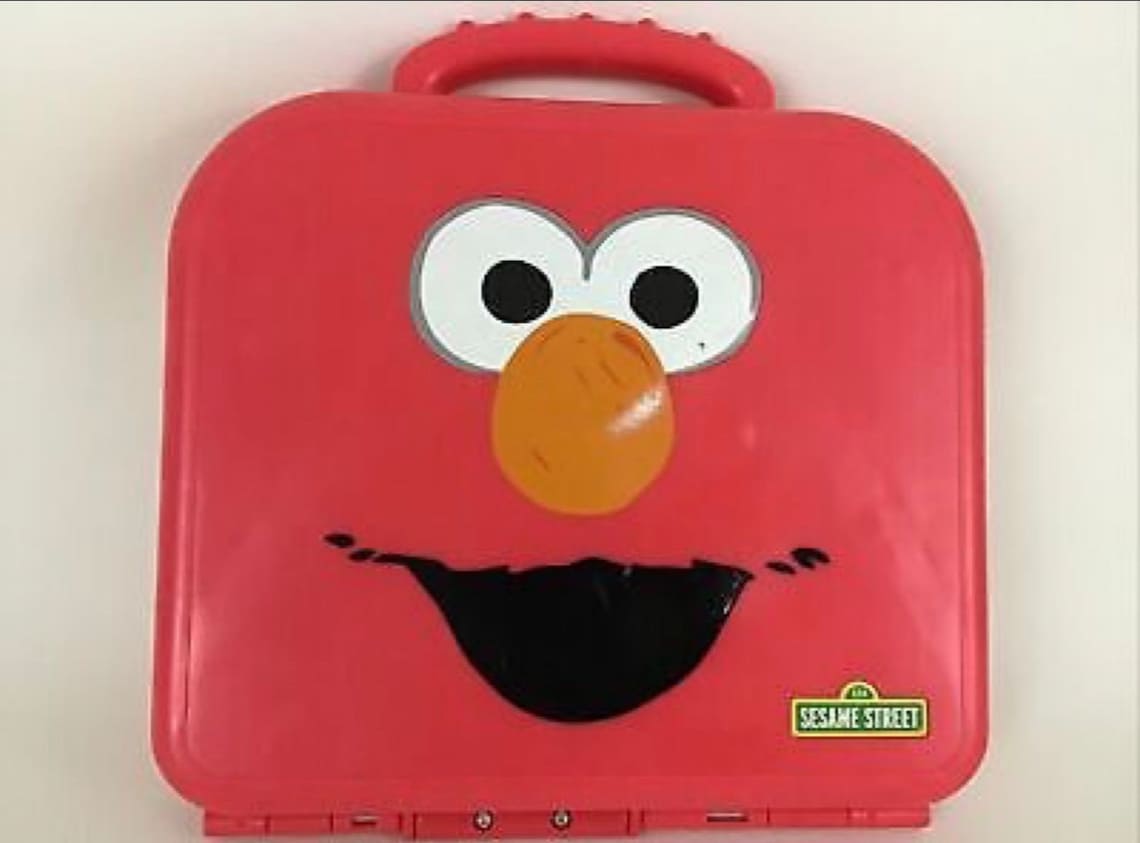 Sesame Street on the Go Elmo Alphabet Letters Case. - Etsy