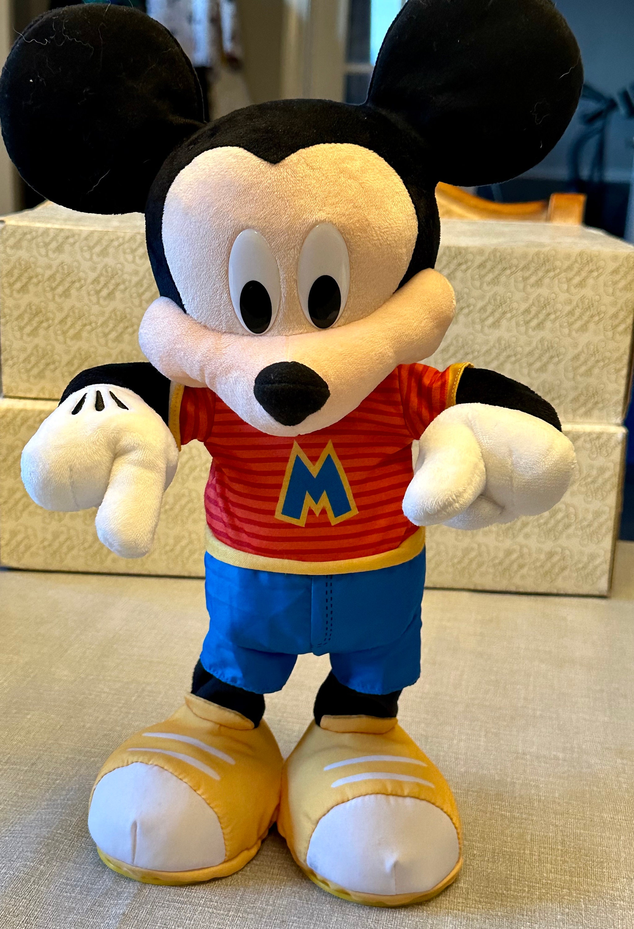 Disney Junior Mickey Mouse Head to Toes Mickey Mouse Plush 15 - Etsy