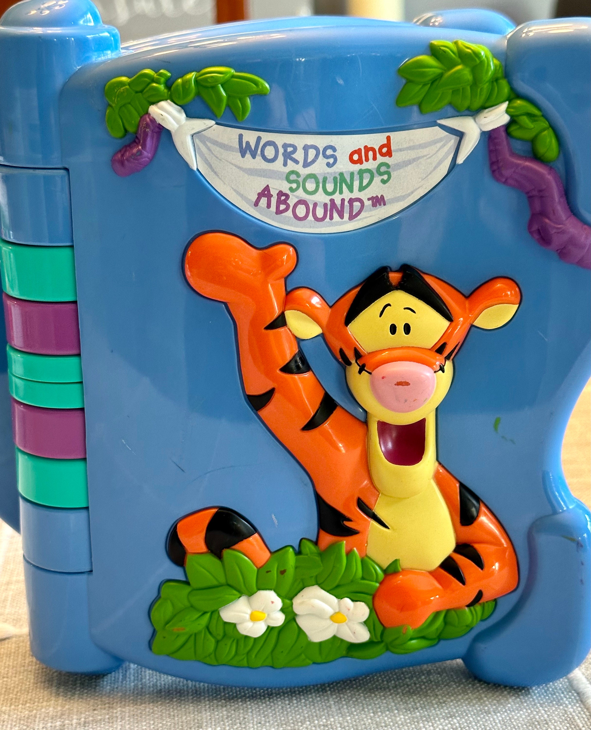 Vintage Winnie The Pooh Edition Words And Sounds Tigger Etsy