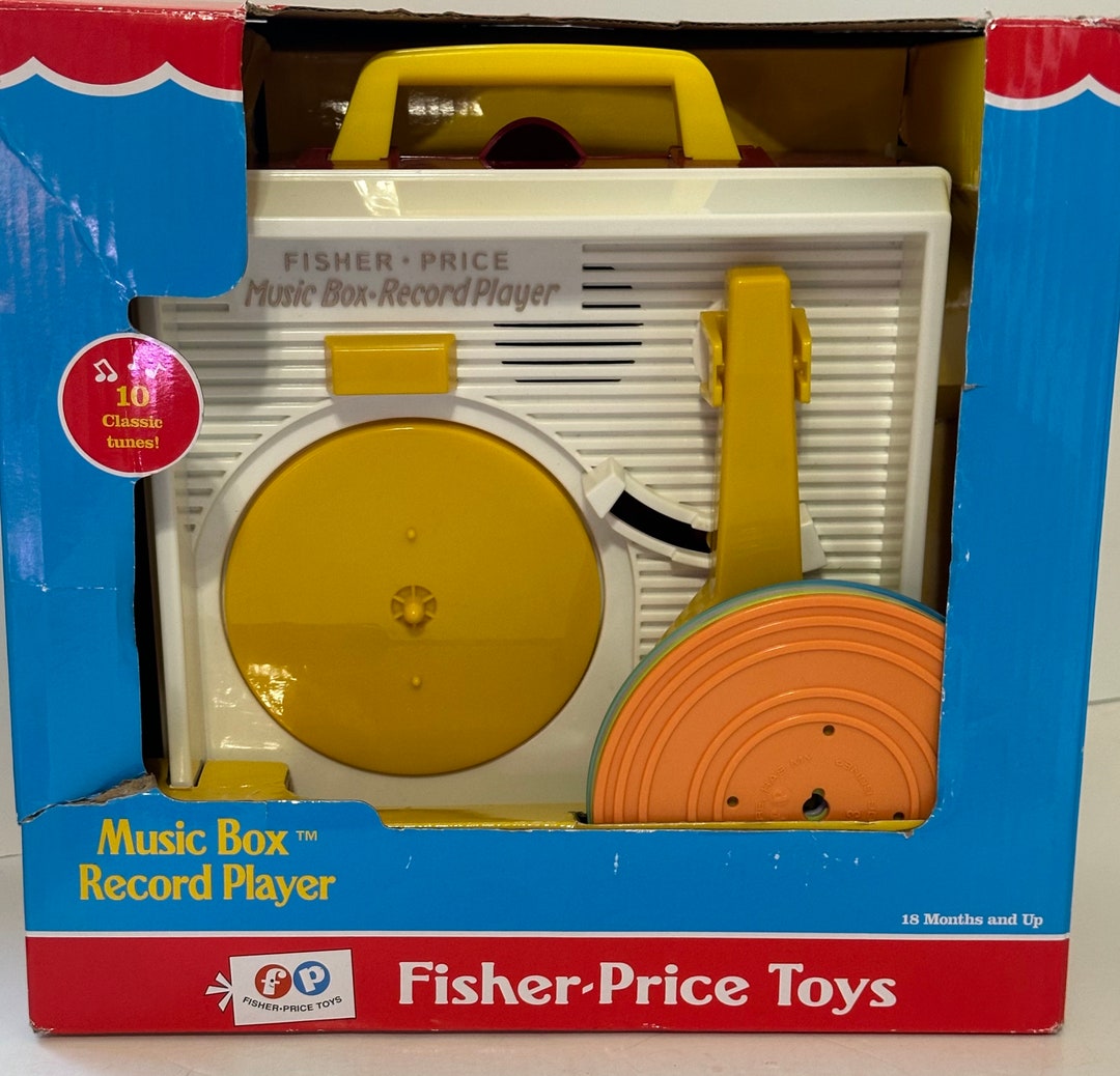 2019 Fisher Price Music Box Record Player in Original Box - Etsy