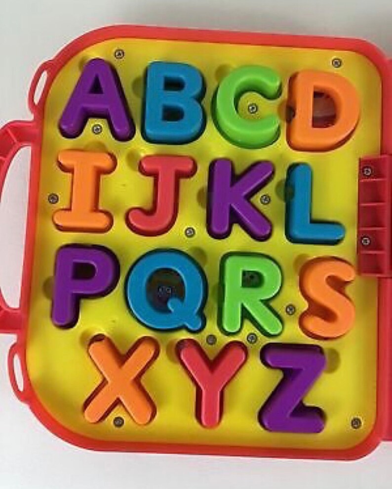 Sesame Street on the Go Elmo Alphabet Letters Case. - Etsy
