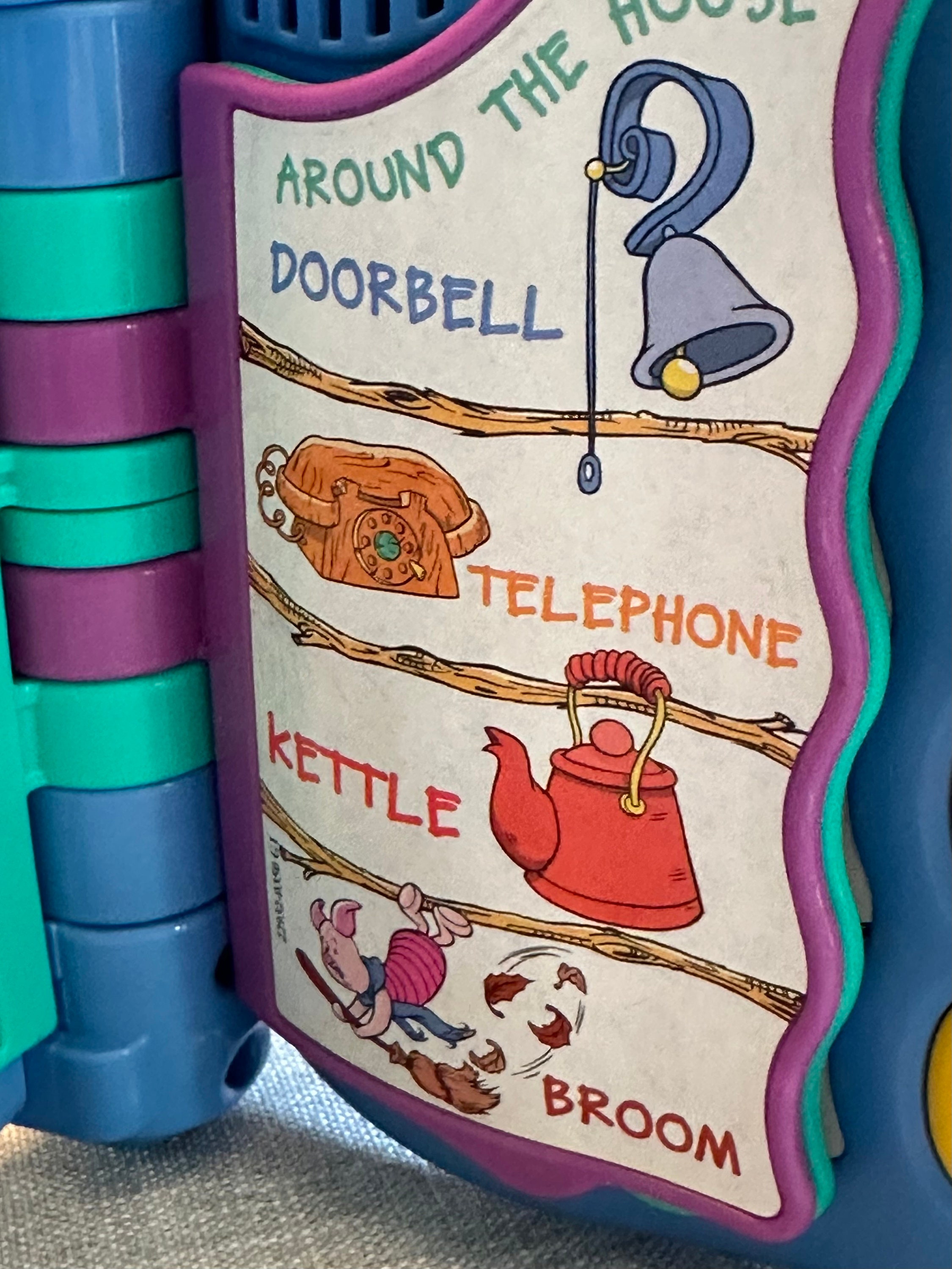 Vintage Winnie The Pooh Edition Words And Sounds Tigger Etsy