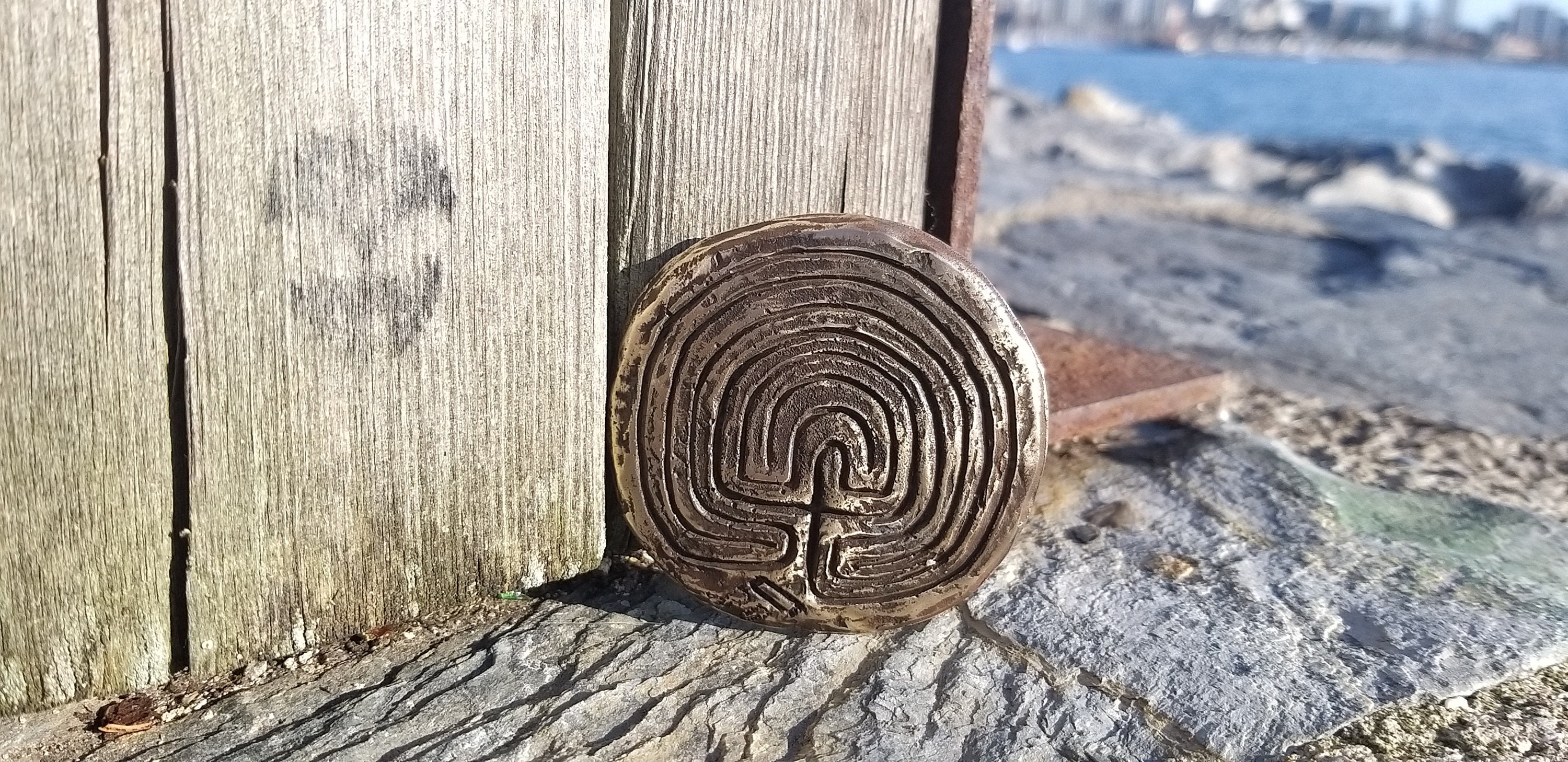 Ancient Labyrinth Altar Object - Etsy