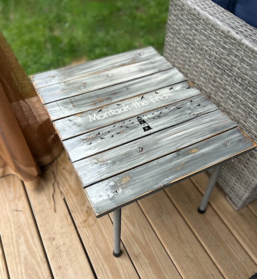 Montauk the End Beach Table/roll Out Table in a Bag/montauk the End ...