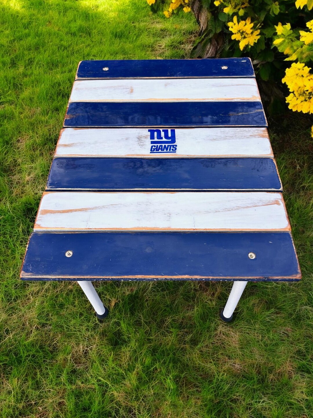 New York Giants Roll Out Table in a Bag/gift for NY Giants Football Fan ...