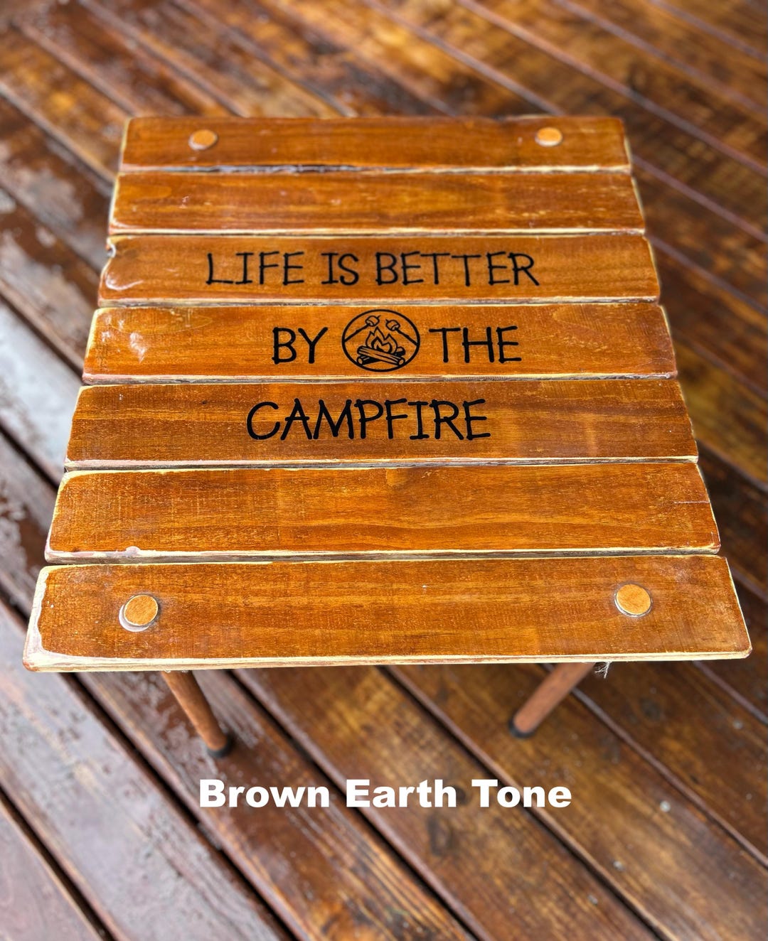 Camping Table/roll Out Table in a Bag/easily Stores in Your Tent ...