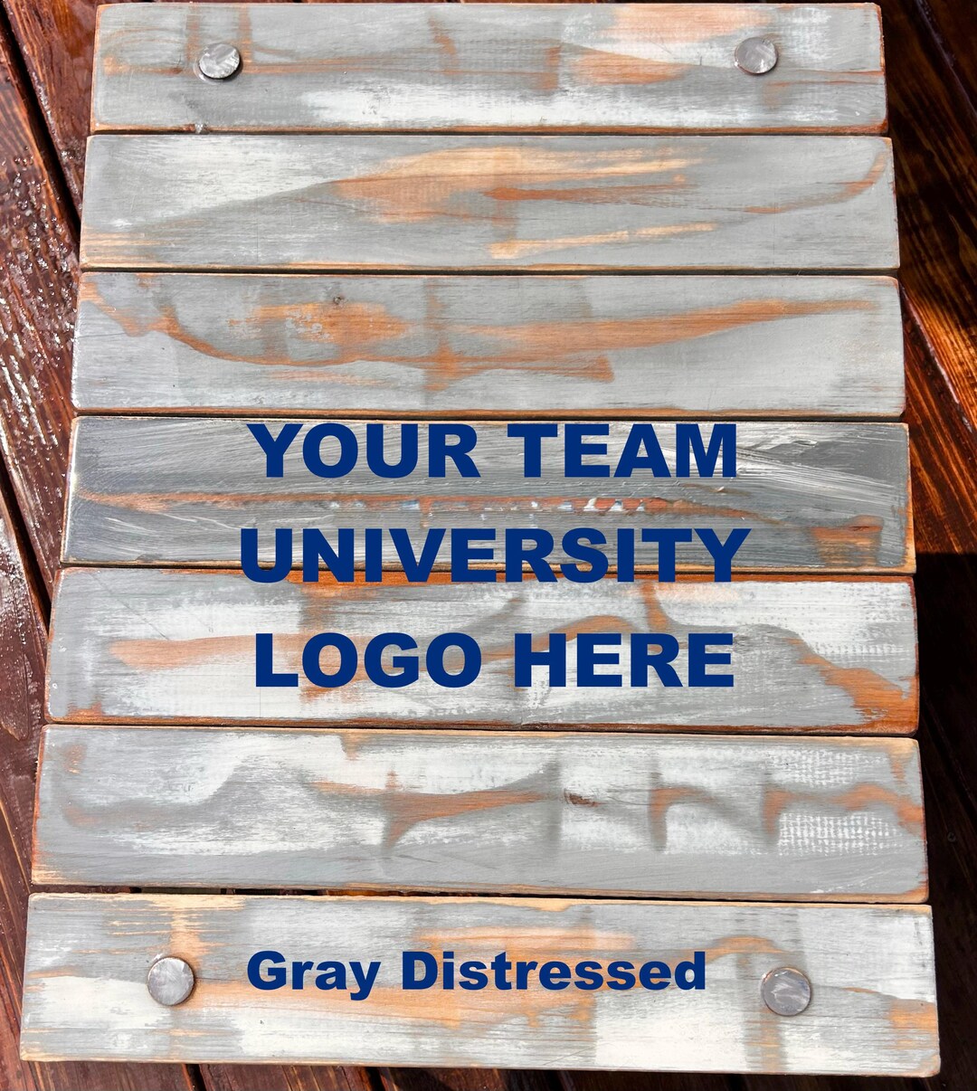 Design Your Own University Roll Out Table in a Bag/gray Whitewashed ...