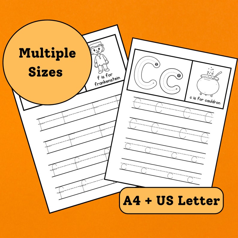 Halloween Worksheet, Handwriting Practice, Preschool, Halloween ...