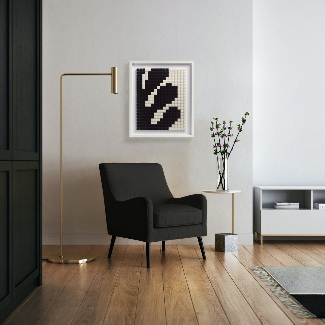 Matisse Paper Cutouts Inspired Mosaic Pixel Art Matisse Wall - Etsy