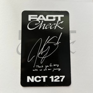 NCT Johnny Fact Check Pc - Etsy