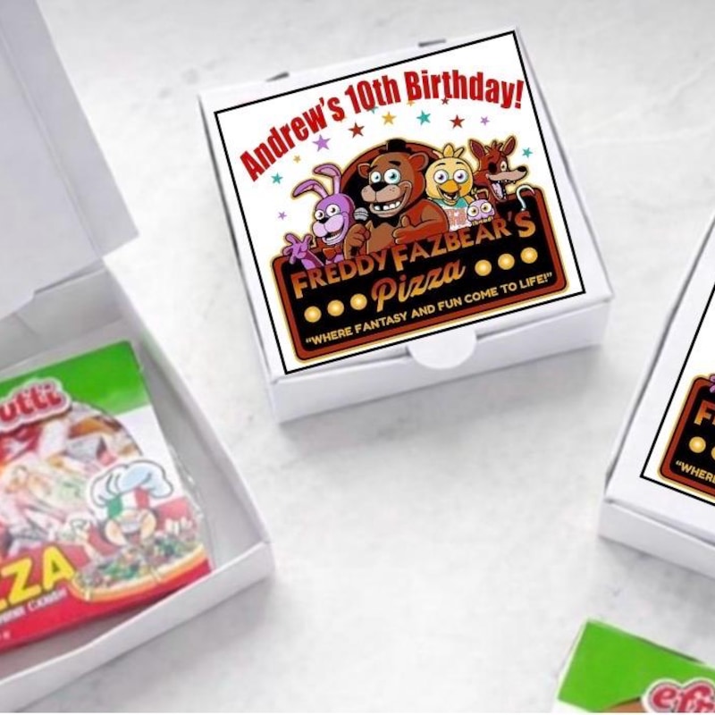 Five Nights at Freddys Pizza Boxes - Etsy