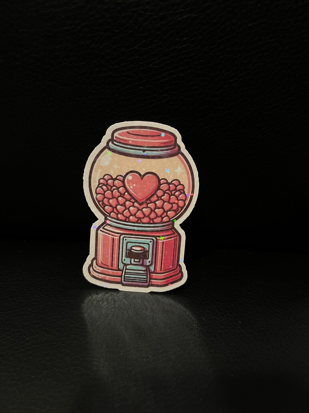 Pink Bubble Gum Machine Sticker, iPad Sticker, Waterbottle Sticker ...