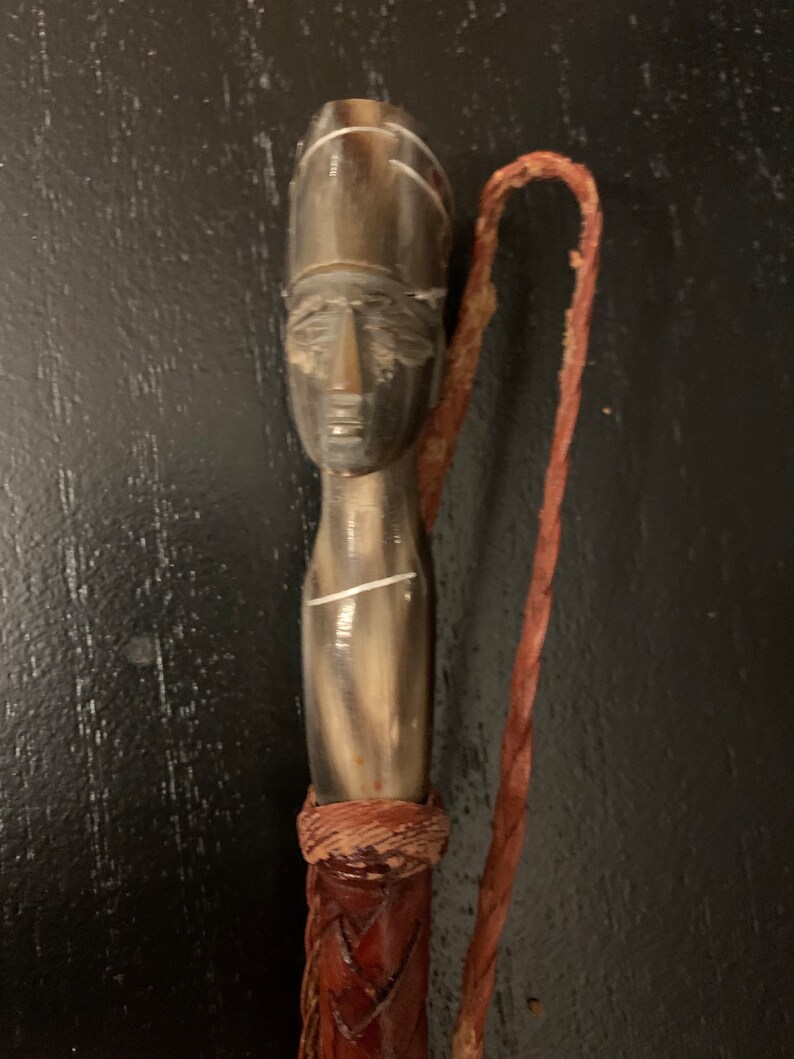 Vintage Horse Braided Leather WHIP - Etsy UK