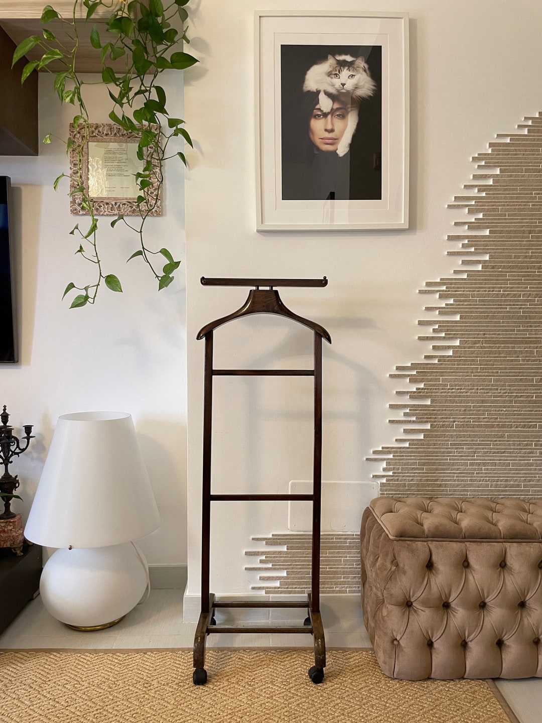 Valet Clothes Valet Stand Vintage Design Galan De Noche Italian ...