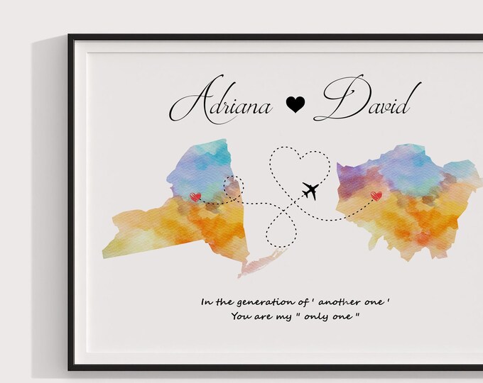 Long Distance Family Gift, Long Distance London to Australia, Long ...