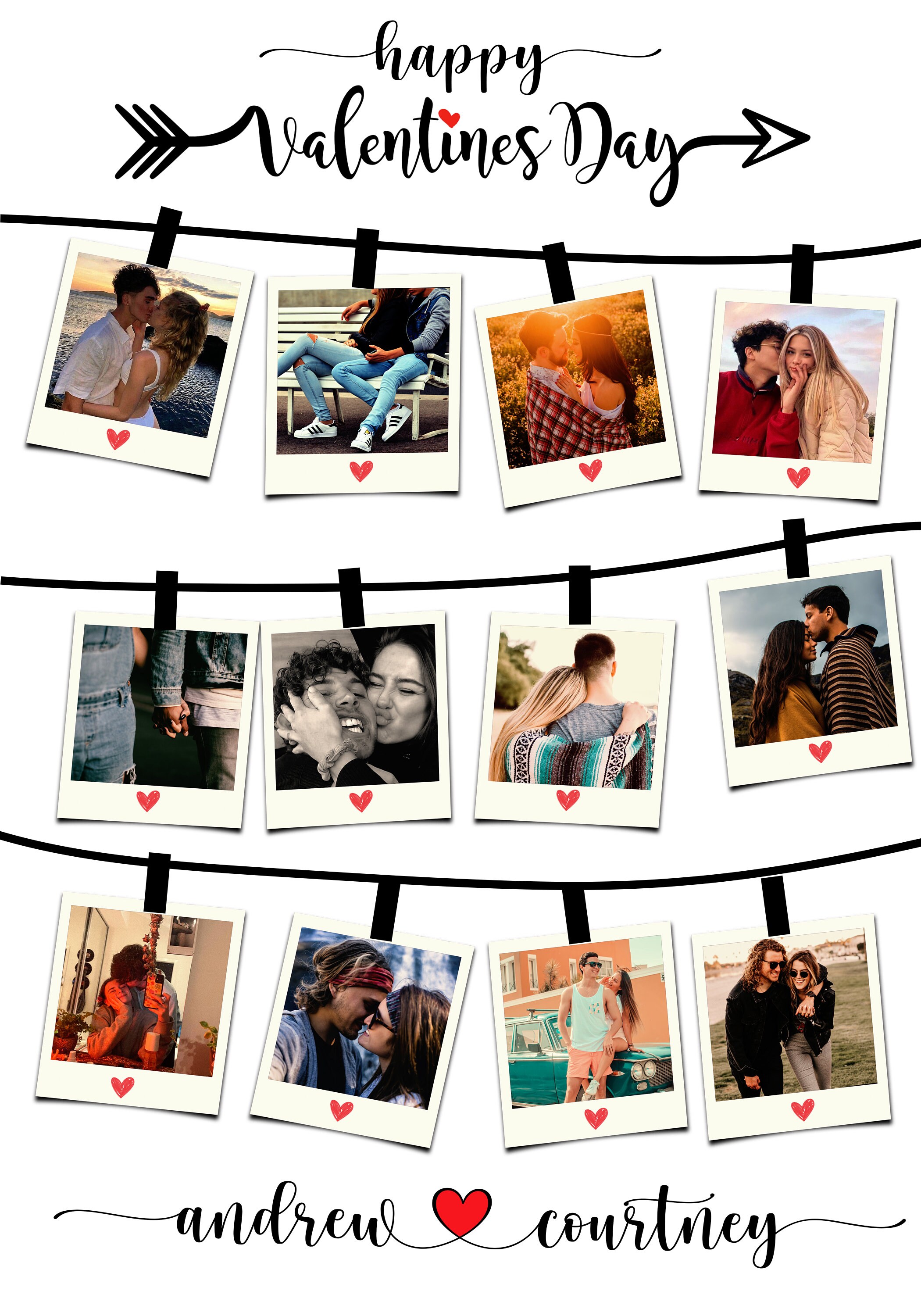 Best Friend Gifts, Best Friends Photo Collage, Personalized Best Friend ...