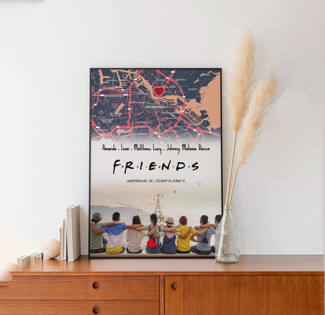 Best Friend Photo Collage Print | Personalized BFF Photo Collage | Best ...