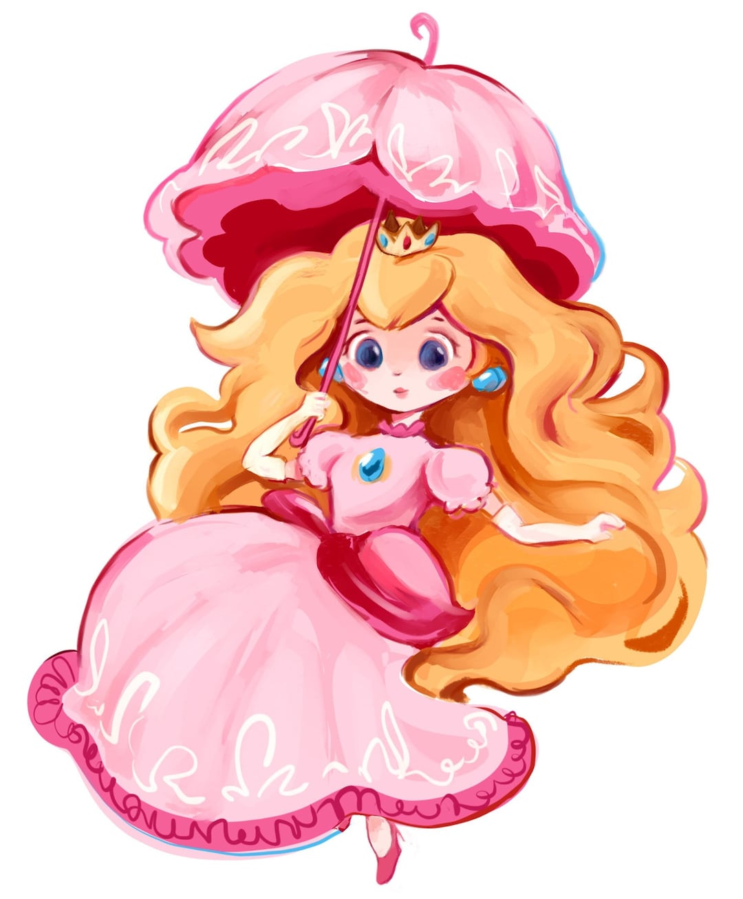 Chibi Digital Art Commissions Custom Made Chibi Art Couple Chibi Art ...