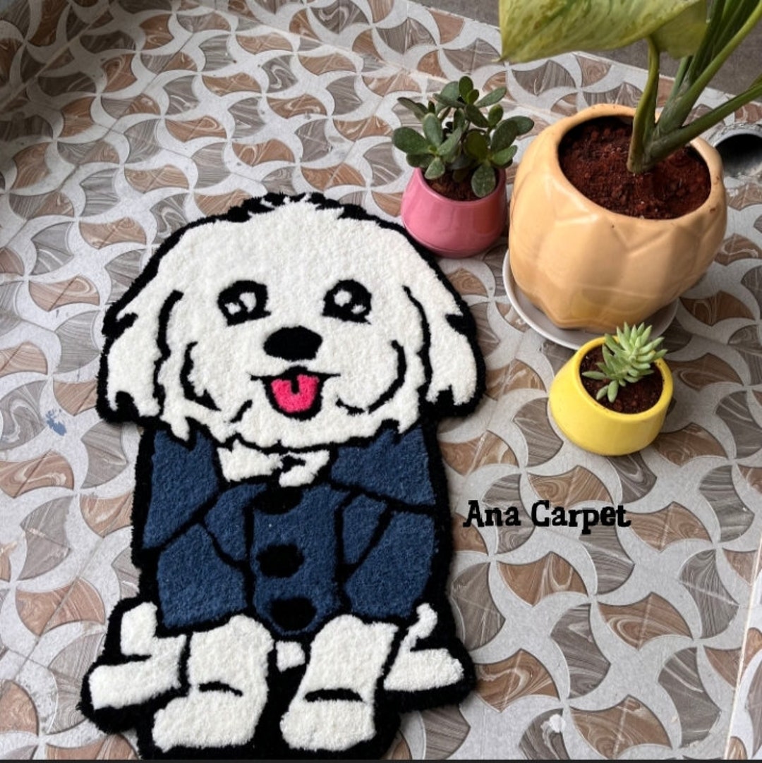 Handmade Tufted Wool Animal Portraits Rug Christmas Gift,rugs ...