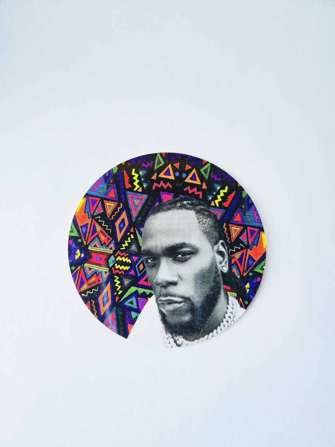 Burna Boy Afro Sticker / Laptop Decal / Colourful Sticker / Vinyl ...