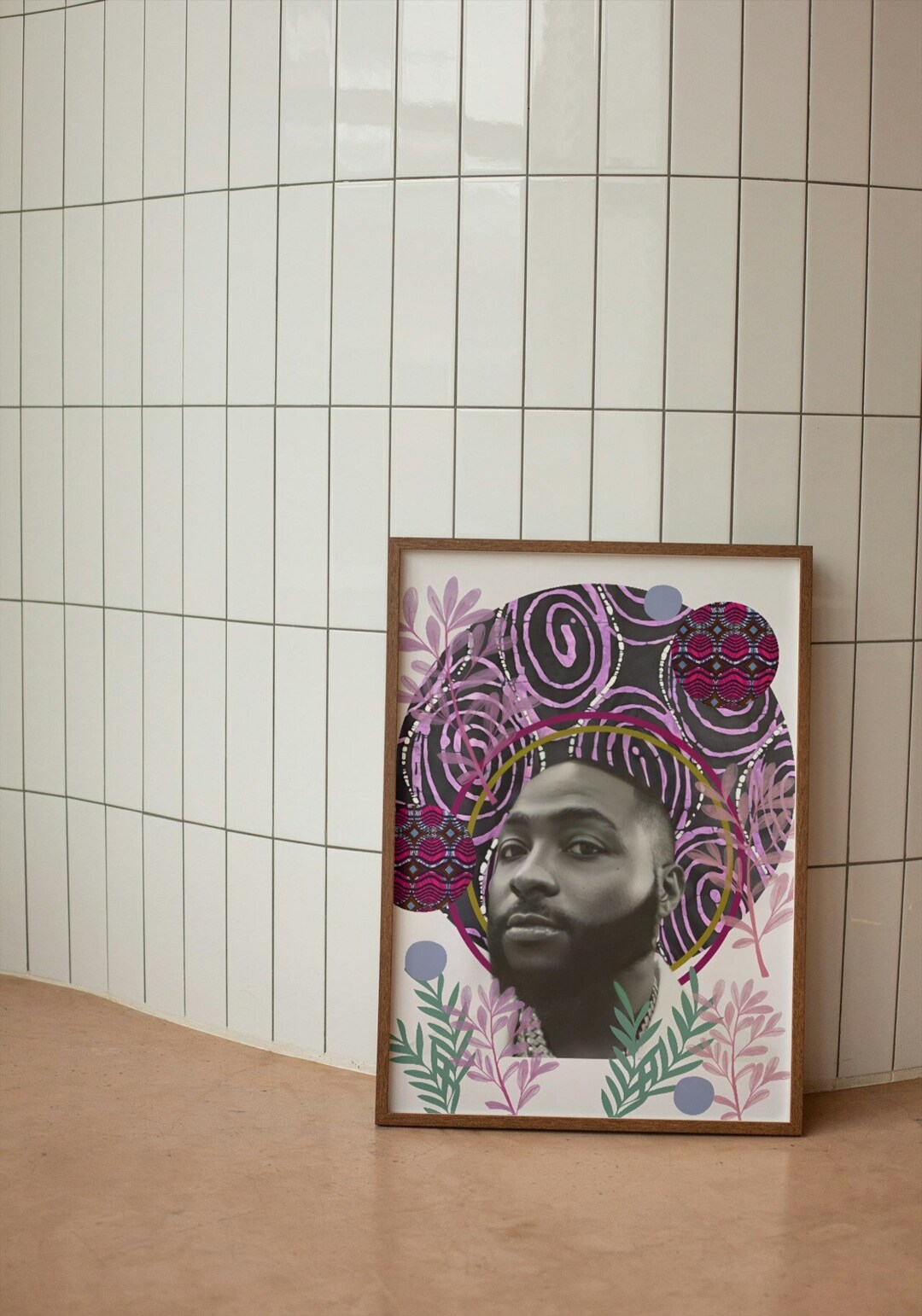 Davido Afro Modern Art Print Africa Wall Art African Print Black Art A3 ...