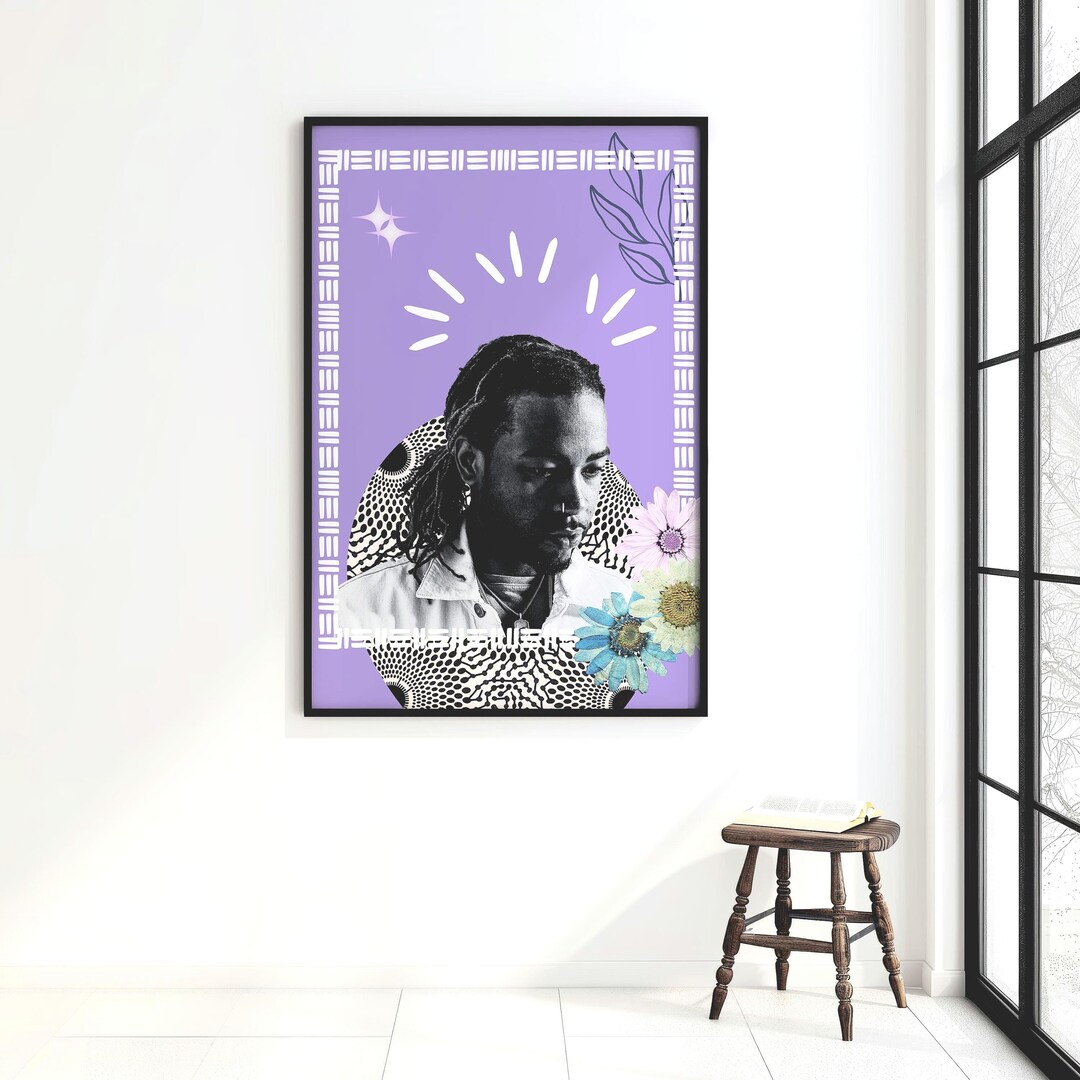 PARTYNEXTDOOR Afro Poster| African American Art| Black Illustration ...