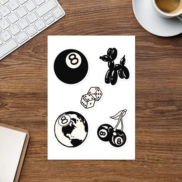8 Ball Decal - Etsy