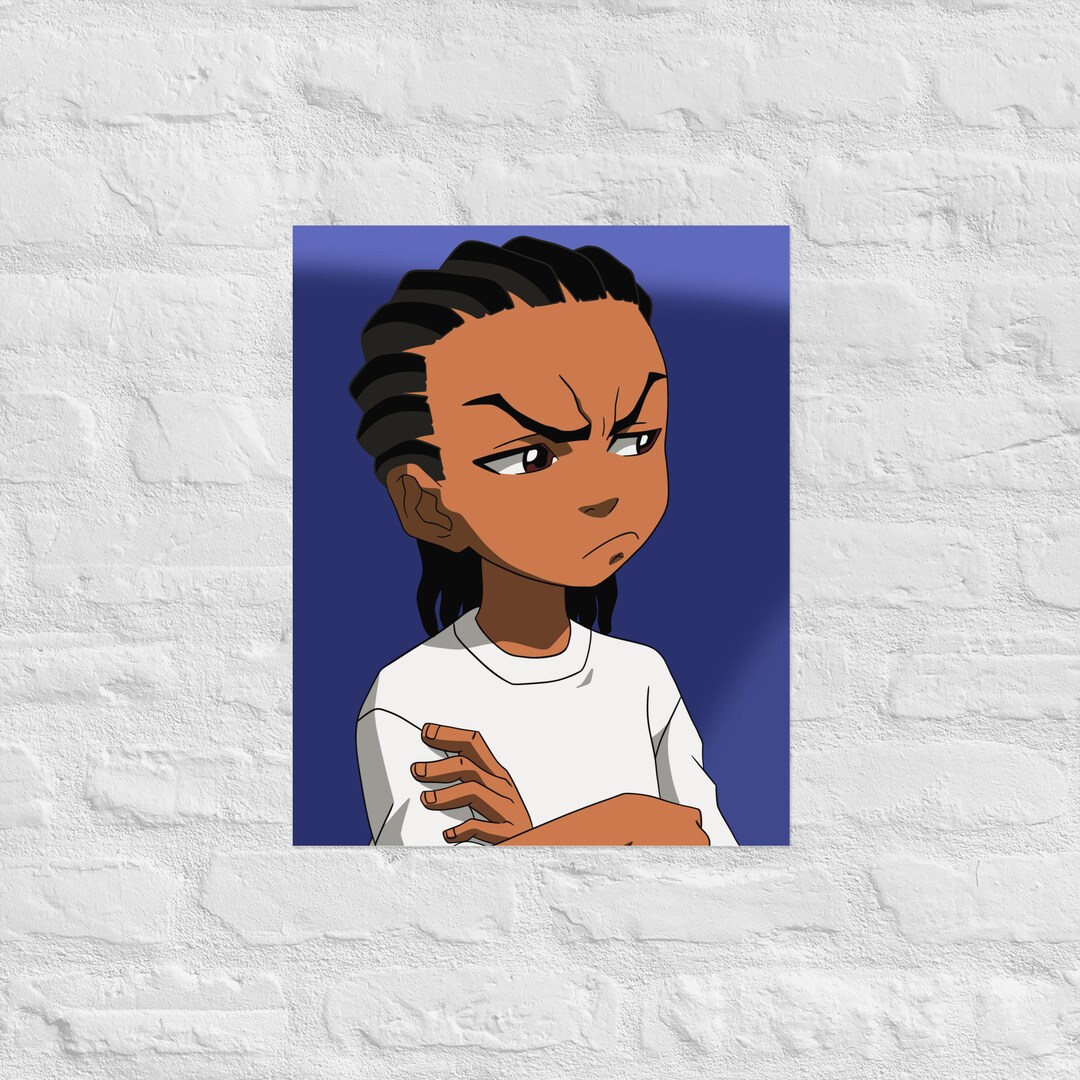Custom Digital Art Boondocks Print Poster Urban Art for Your Space ...